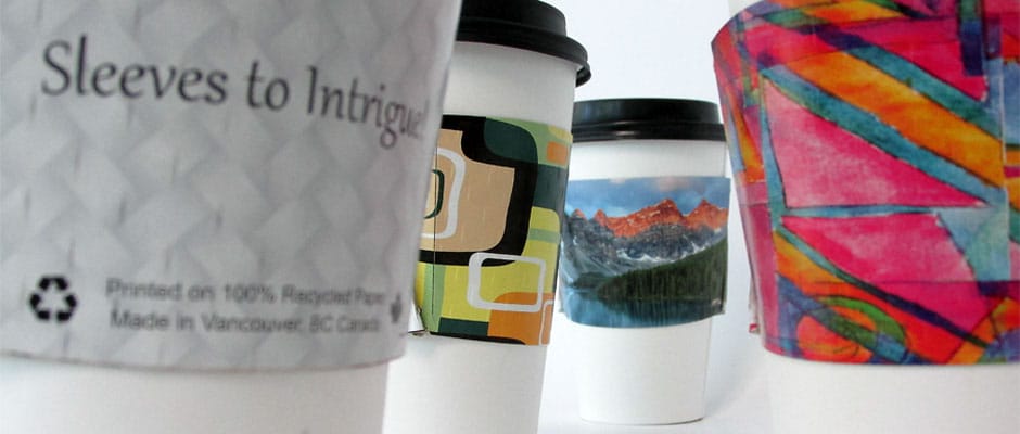 coffee-cup-sleeves - HotShot Coffee Sleeves - Custom Printed Cup Sleeves